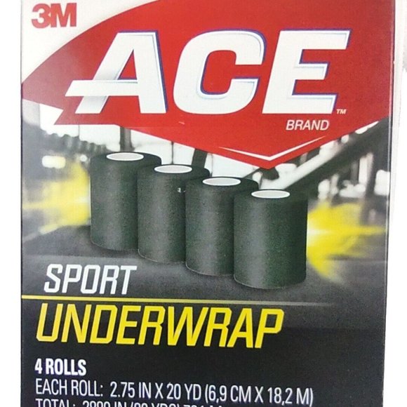 Ace | Other | Ace Sport Under Wrap 4 Rolls 275x2 Yd Black Running ...